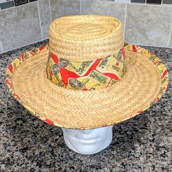 Vintage | Accessories | Vintage 98s Coors Original Straw Hat Size Ml ...